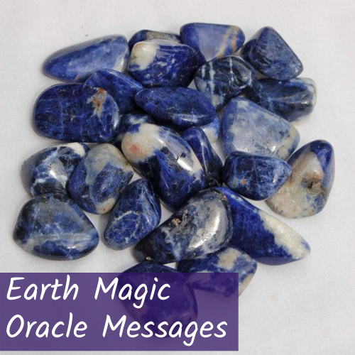 Crystal Gemstones with a Earth Magic Oracle Message | Intuitive Guidance